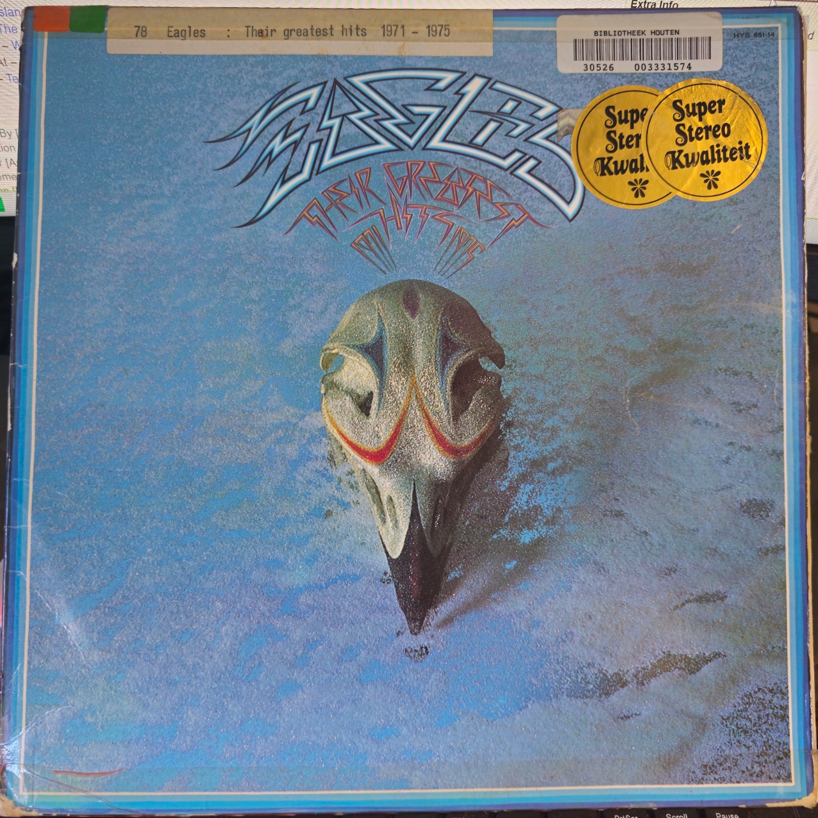 Eagles - Their Greatest Hits-**** (LP) – VINYLSINGLES.NL