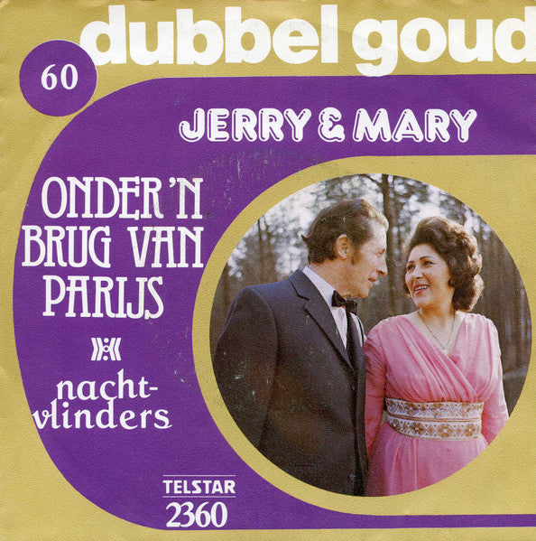 Jerry En Mary Bey - Onder 'n Brug Van Parijs – VINYLSINGLES.NL