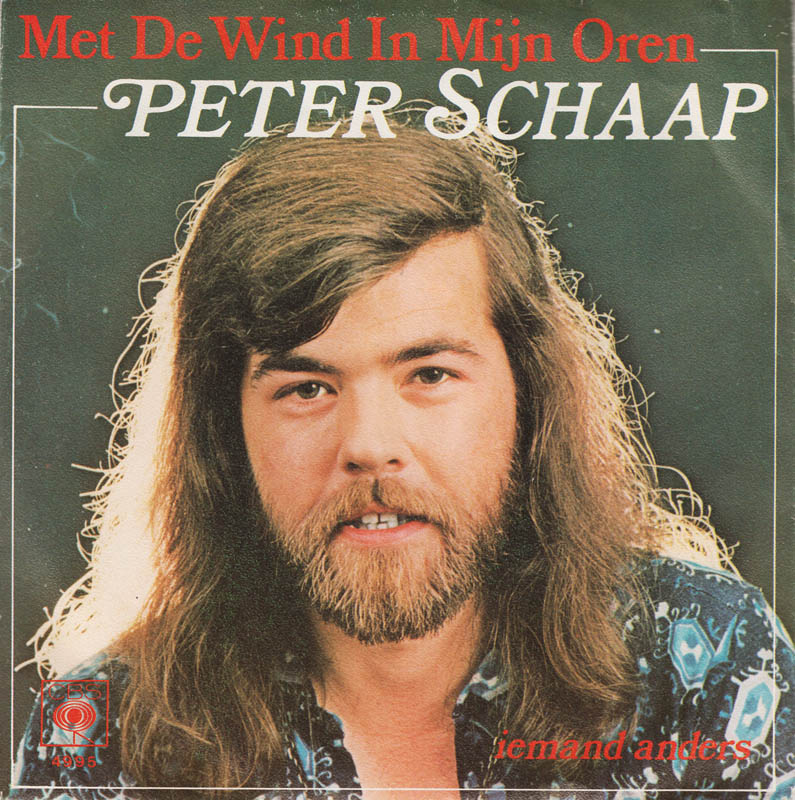 Peter Schaap - Met De Wind In Mijn Oren – VINYLSINGLES.NL